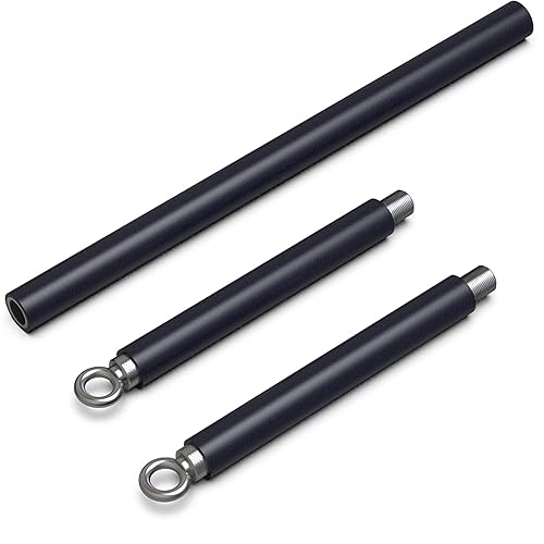 GEKU FIT Resistance Band Bar, Length-Adjustable Detachable Heavy Duty ...
