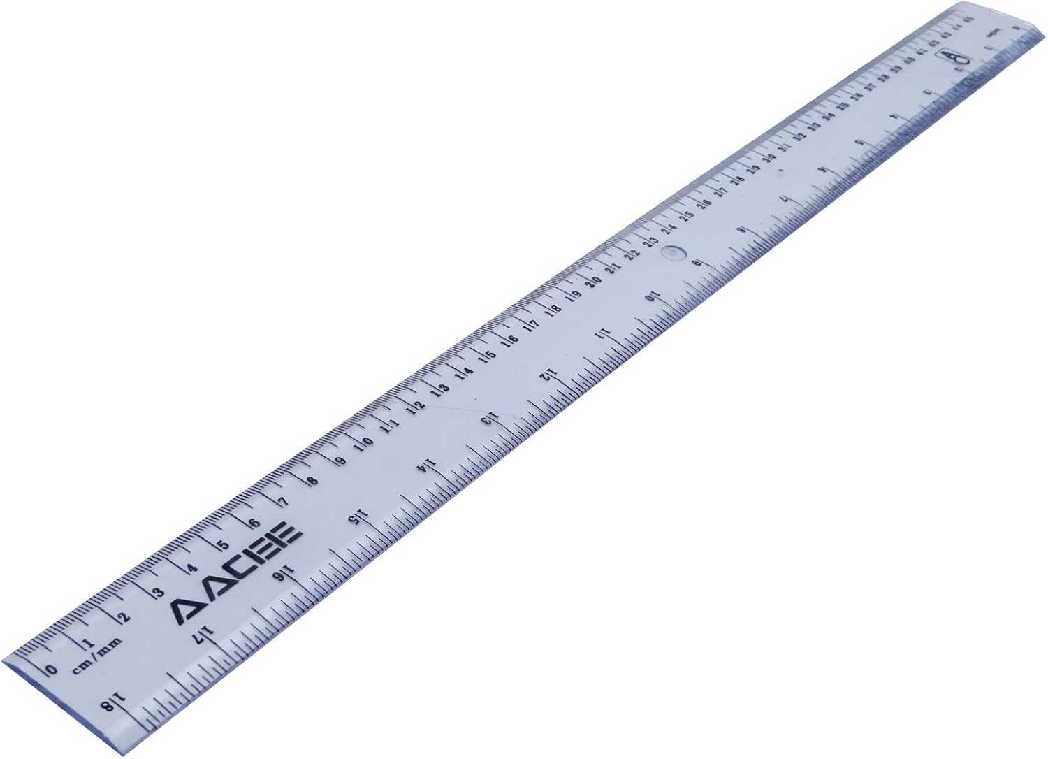 AACEE’S Plastic Ruler 18 Inch Measuring Transparent Scale Stationery ...