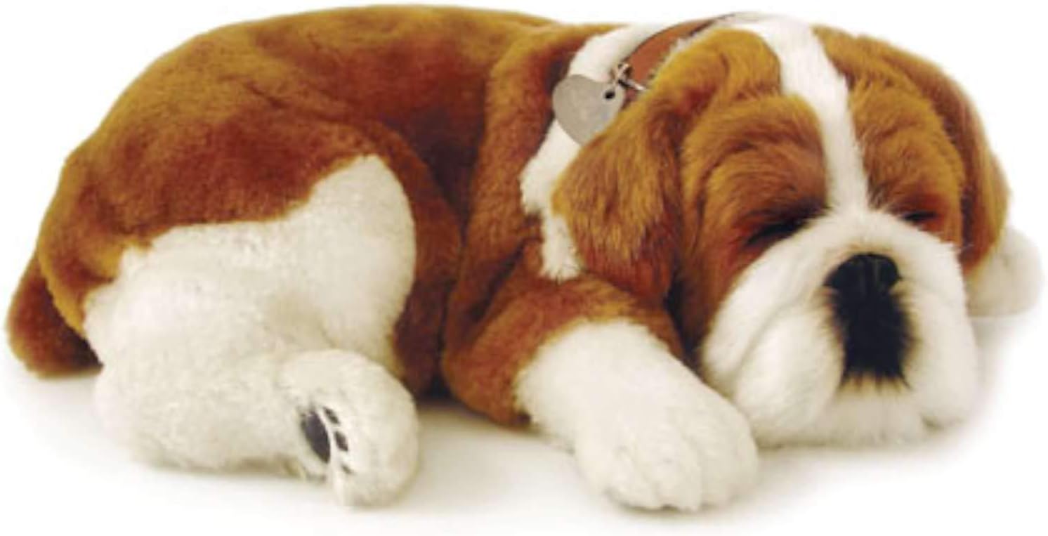 Perfect Petzzz BulldogThe Original Breathing Pet Puppy New Huggable ...