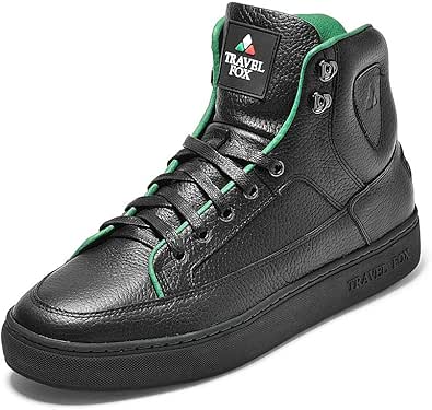 Amazon.com | TRAVEL FOX Men's Jay Nappa Leather Round Toe Lace-Up High ...