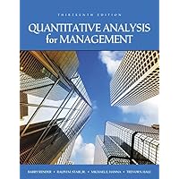 Quantitative Analysis for Management [RENTAL EDITION]: Render, Barry ...