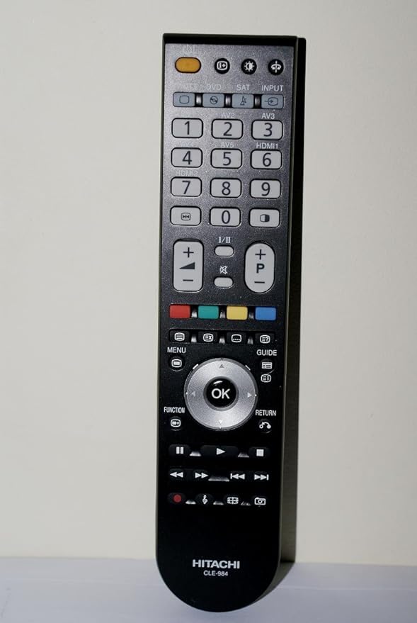 Hitachi CLE-984 DVD TV SAT Original Remote Control: Amazon.co.uk ...