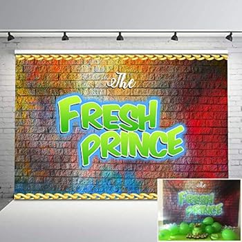 Amazon.com : Mehofoto The Fresh Prince Backdrop Hip Pop Graffiti ...