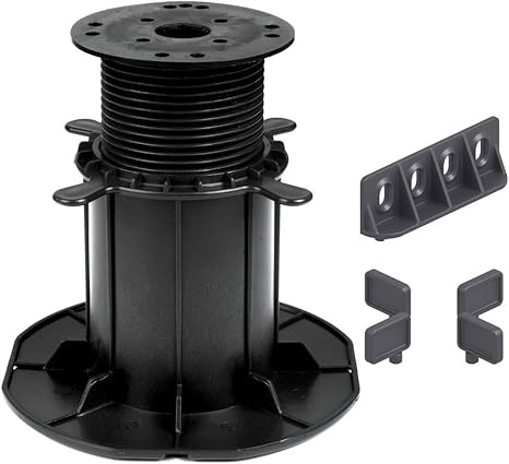 Trevendo® Universal adjustable risers XXL 120-220 mm for Wood, WPC and ...