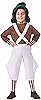 Willy Wonka and the Chocolate Factory: Oompa Loompa Costume for Kids by ...