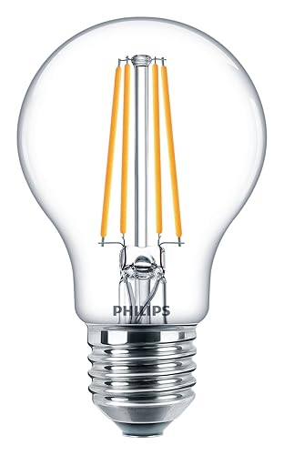 Philips LED E27 Light Bulbs, 7 W (60 W) - Warm White, Pack of 6: Amazon ...