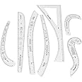 Amazon.com: 7Pcs Sewing Ruler Tailor Set, French Curve Ruler Sewing ...