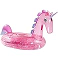 Amazon.com: FUNBOY Giant Inflatable Glitter Unicorn, Luxury Float for ...