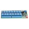 DC 12V Relay Module 16 Channel MODBUS RTU RS485 Relay Module Board PLC ...