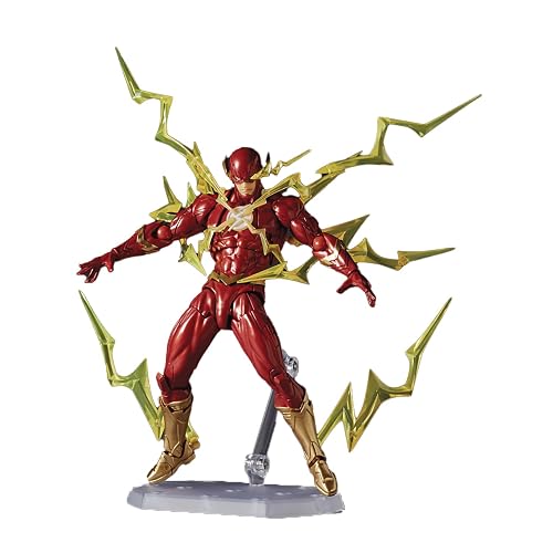 Kaiyodo Revoltech Amazing Yamaguchi DC Heroes Flash 2025 Action Figure ...