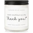 Amazon.com: LUMELOOM Thank You Gifts for Women, Men - 9oz Lavender Scented Soy Wax Candle ...