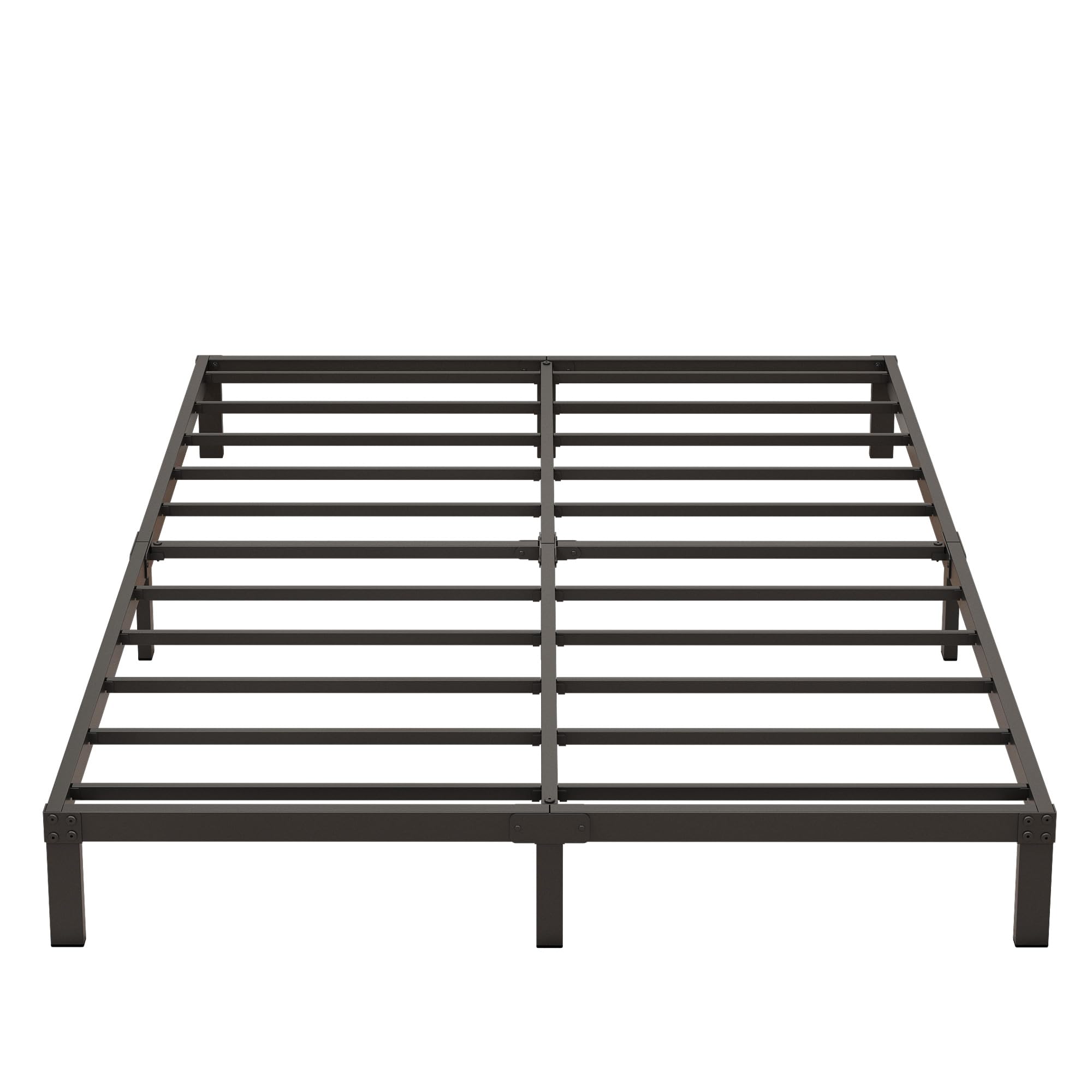Fly-CTsoar 9 Inch Low Full Size Bed Frame Heavy Duty Metal Platform, No ...