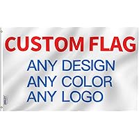 Amazon.com : Anley Custom Flag 3x5 Foot Customized Flags Banners ...