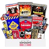 Amazon.com: Finnish Candy Gummy Licorice Salmiakki set SÖPÖSÖPÖ BOX ...