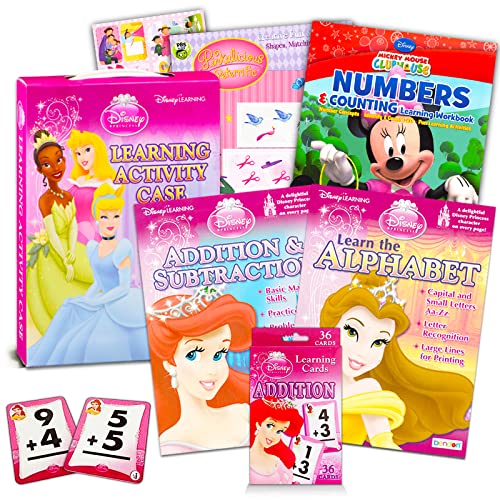 Disney Learning Workbook Set for Kids, Toddlers ~ Bundle with Disney ...