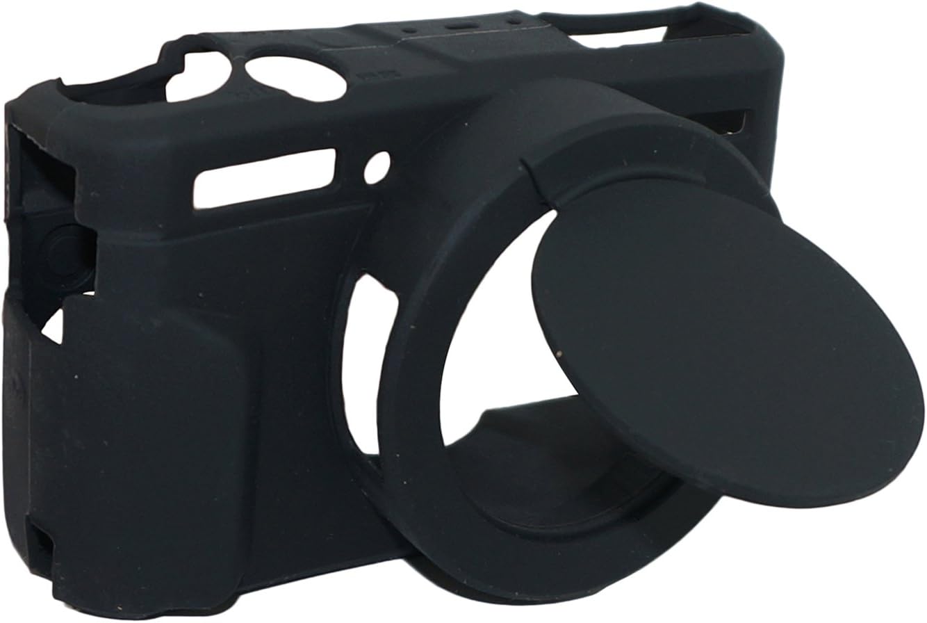 Removable Lens Cover Silicone Gel Rubber Soft Camera: Amazon.co.uk ...