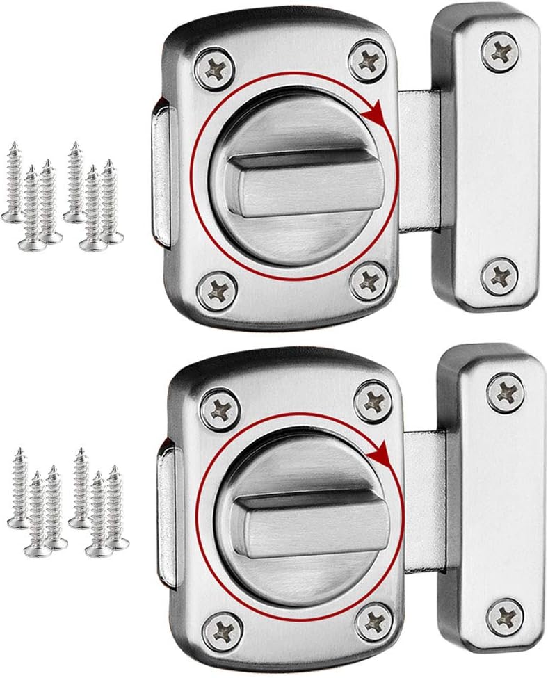 Door Latches for Internal Door Bathroom Latch Rotate Bolt Gate Latch ...