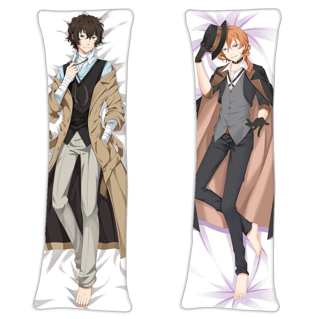 Buy Chūya Nakahara Osamu Dazai Bungo Stray Dogs Anime Body Pillow Cover ...