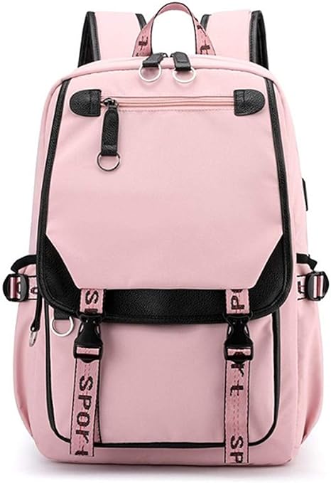 Schulrucksack Damen Rucksack rosa Frauenrucksack Rucksack Frauen ...