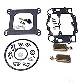 Amazon.com: Carburetor Rebuild Kit For Edelbrock 1477 1400 1404 1405 ...