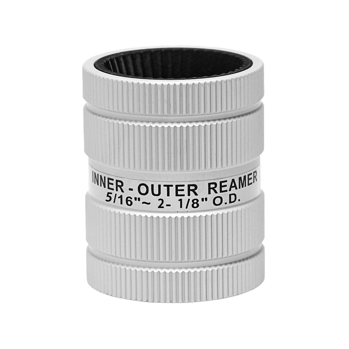 Wisamic Stainless Steel Pipe Reamer, 5/16" to 2-1/8" Inner/Outer Reamer ...