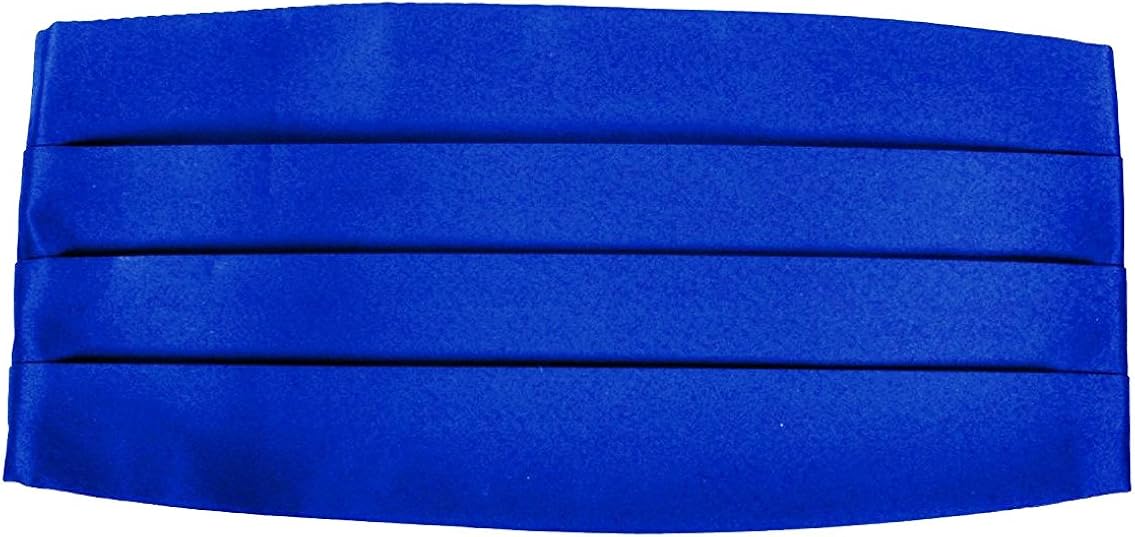 Amazon.com: Men's Royal Blue Cummerbund Cumberbund for a Tuxedo One ...