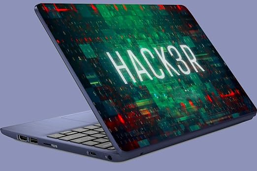 Hacker Design Laptop Skin|Laptop Sticker/Skin/Decal|Compatible for All ...