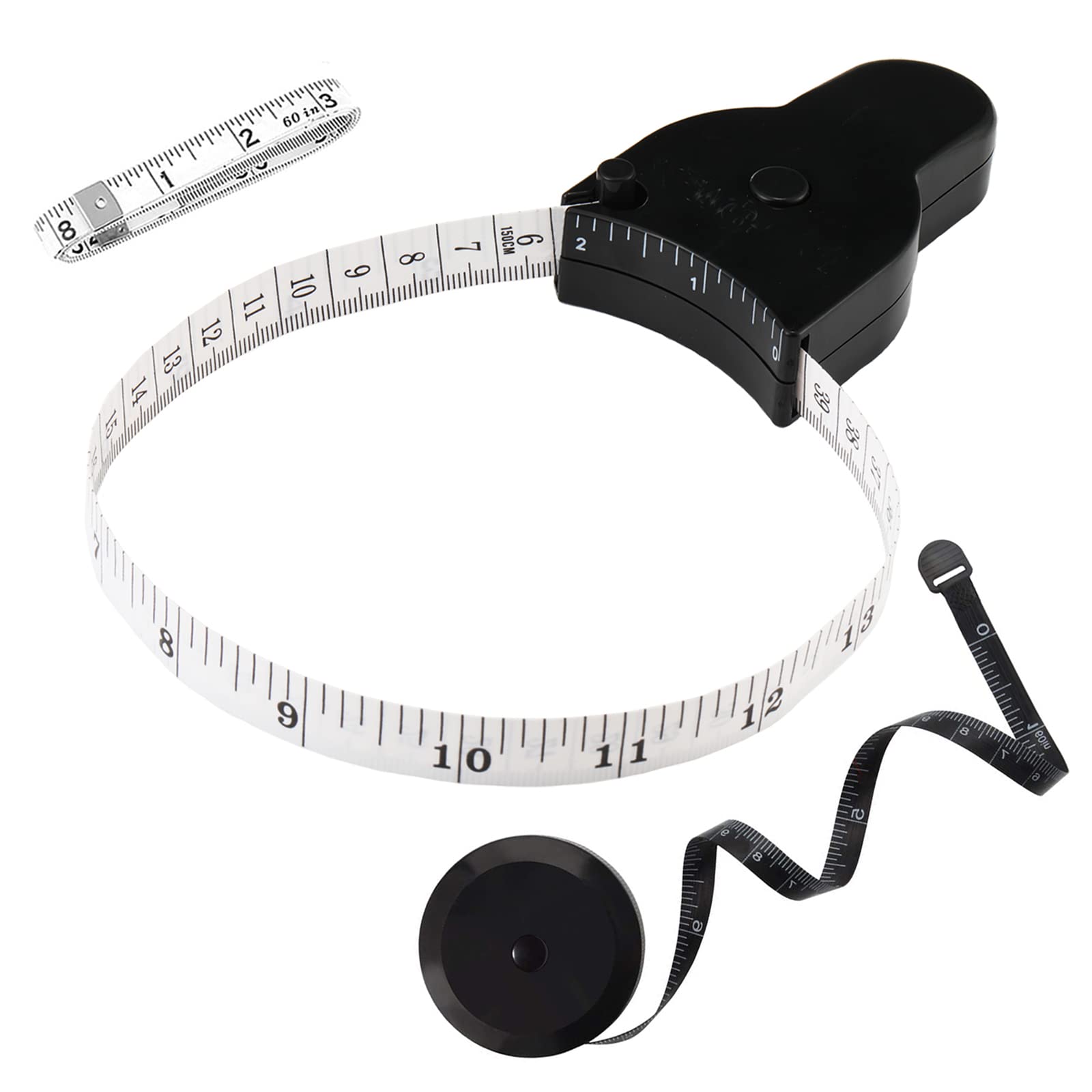 Mua Automatic Telescopic Tape Measure, Body Measure Tape 60 inch (150cm ...