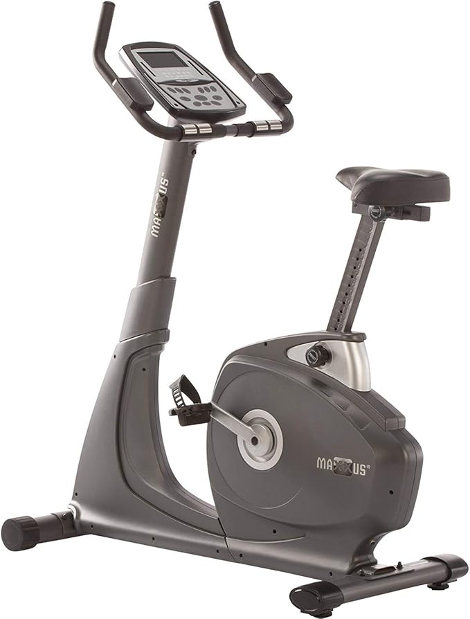 MAXXUS Fahrrad-Ergometer 7.0 mit Trainingscomputer und Pulsmesser ...