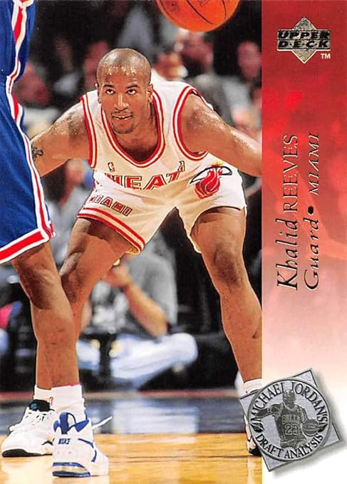 Amazon.com: 1994-95 Upper Deck Basketball #190 Khalid Reeves Miami Heat ...