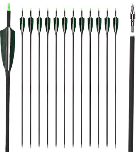 340 Spine Carbon Arrows Easton Carbon Legacy Arrows With Helical ...