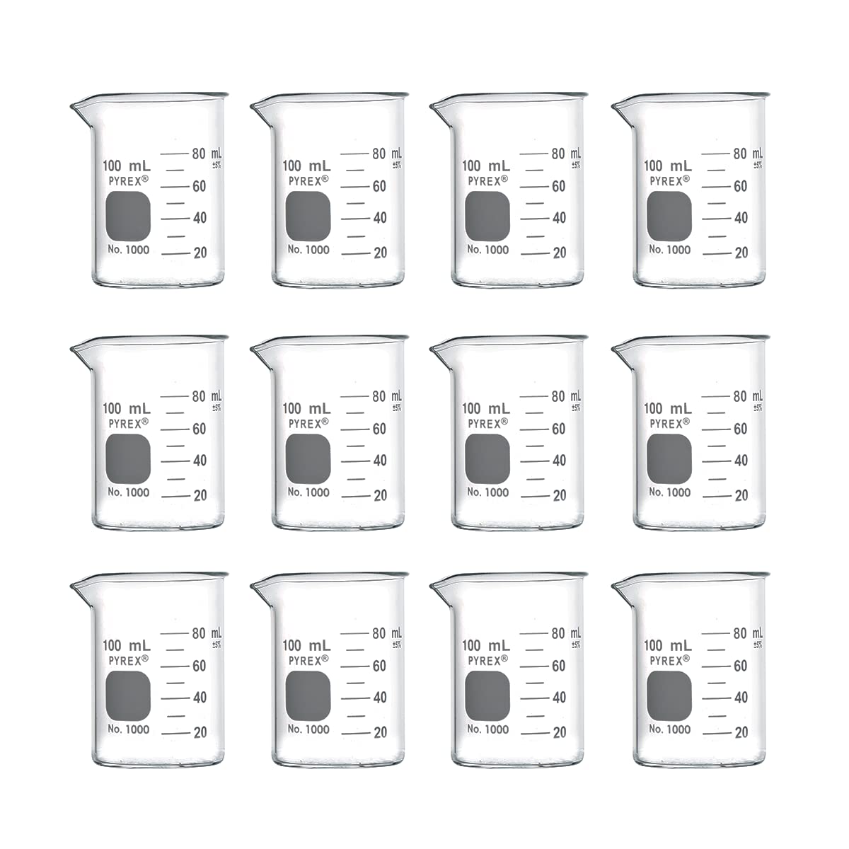 Mua PYREX Griffin Borosilicate Glass Beaker- Low Form Graduated ...