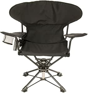 Amazon.com: rEvolve Swiveling Portable Chair, Black : Home & Kitchen