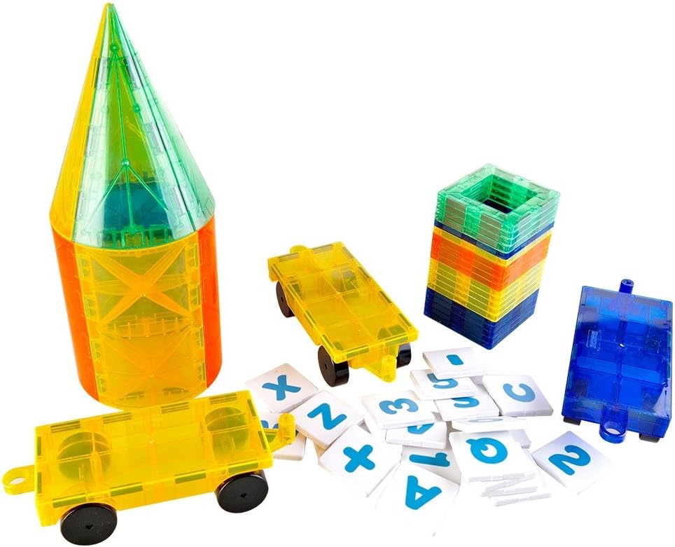 Mag-genius Magnet Building Tiles Create Your Own Set With The Tiles ...