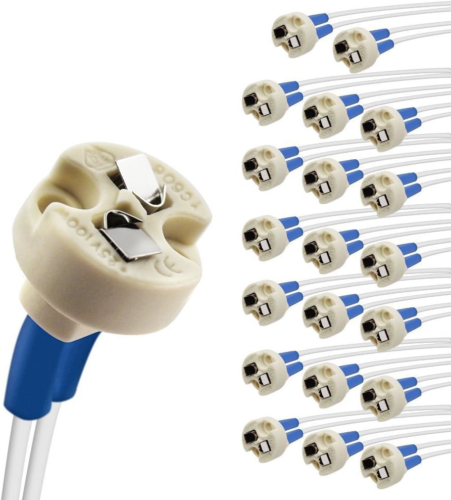 Light Sockets GZ4 MR11 GU5.3 GX5.3 G4 Halogen Incandescent Led Socket ...