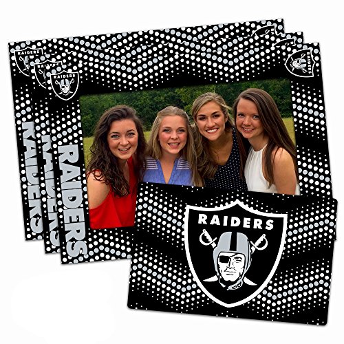 Worthy Promo NFL Oakland Raiders Magnetic Frame & Bonus Magnet, 3 Pack ...