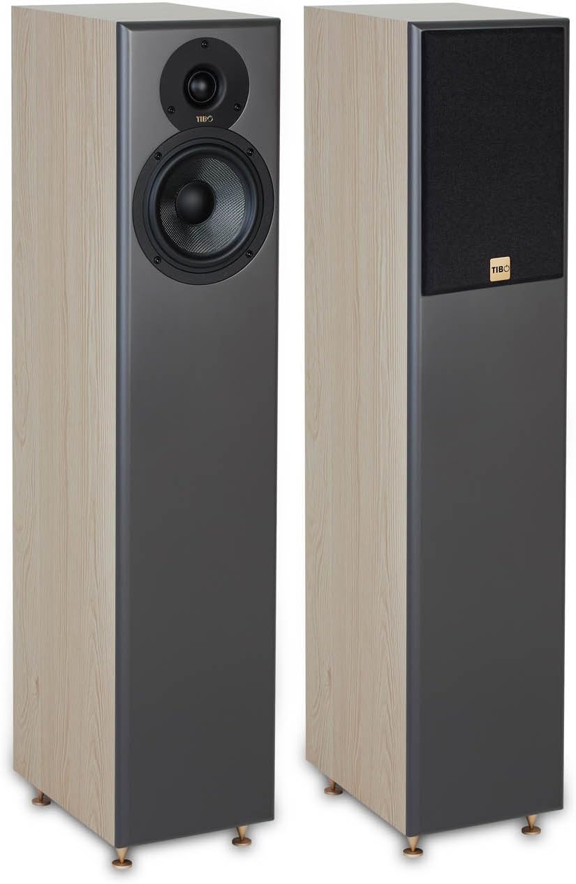 TIBO Legacy 5+ | Passive Hi-Fi Floor Standing Speakers | 200W | Light ...