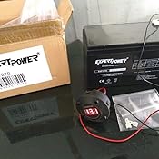 Amazon.com: ExpertPower Standard 12V 7Ah Rechargeable SLA Battery ...