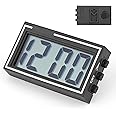 Amazon.com: Car Clock, Mini Car Digital Clock Auto Car Dashboard Clock ...