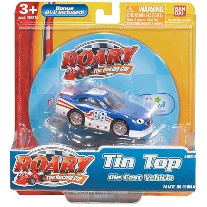 Roary the Racing Car Die-Cast Vehicle - Tin Top: Amazon.co.uk: Toys & Games