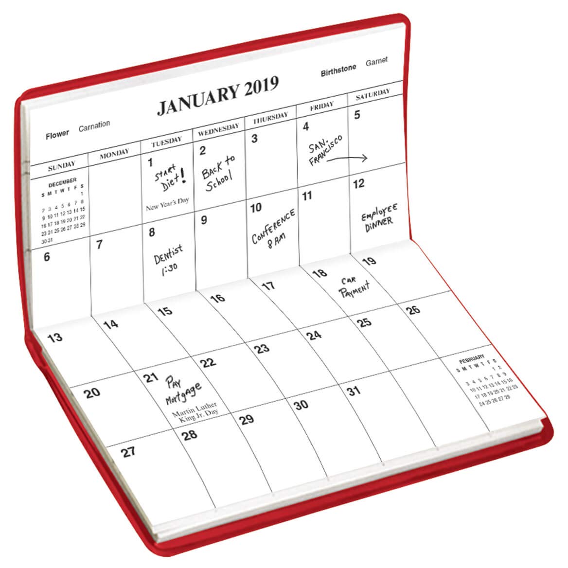 2 Year Planner Calendar Refill Desk Calendar Refills Desktop Calendars 