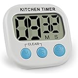 Amazon.com: Hour Minute Second Count Up Countdown Digital Kitchen Timer ...