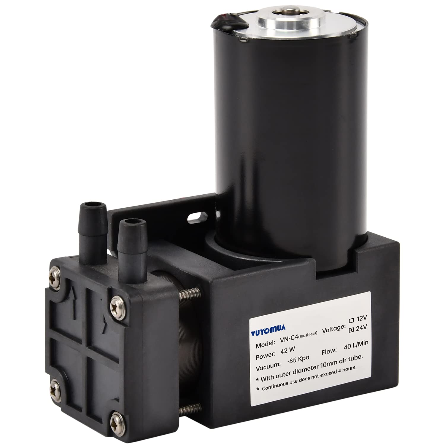Mua VUYOMUA 24V 42W -85KPa 40L/min Mini DC Air Pump Oilless Mute ...