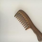 Holzkamm Grünes Sandelholz Kamm antistatischer handgemachter Kamm ...