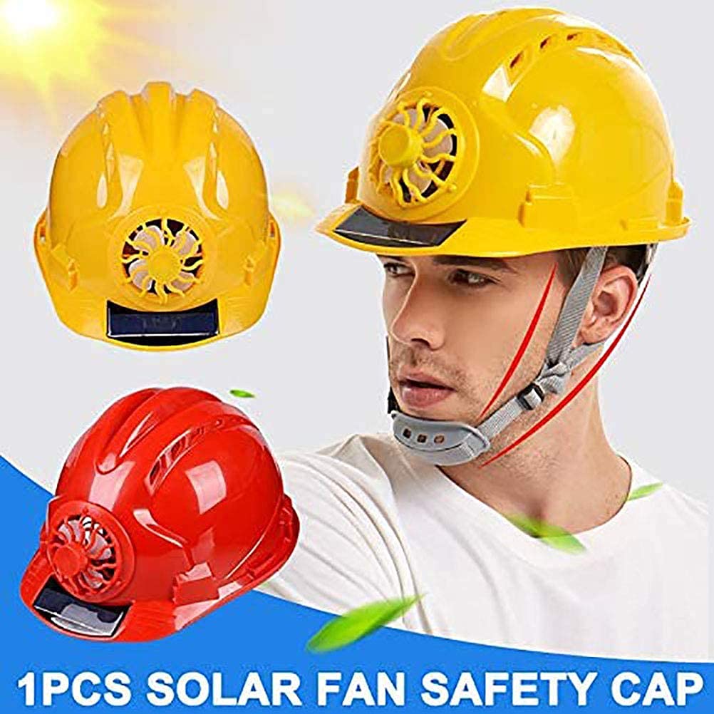 Mua Solar Energy Helmet, Fan Included, Helmet, Cooling Fan, Work Helmet ...