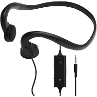 FSC- Wired Bone Conduction Earphones with Mic, Hands Free, All Day ...