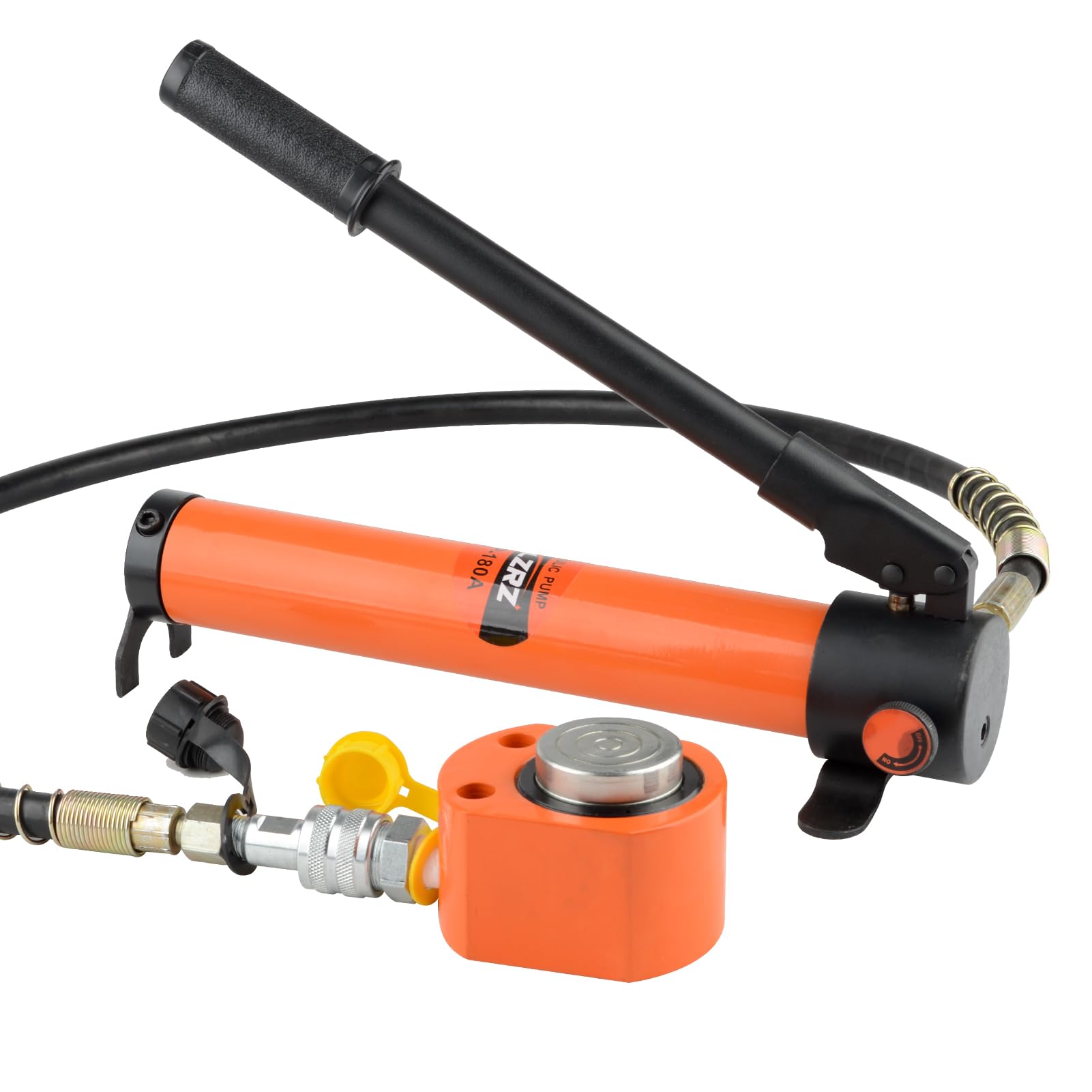 Mua HZLZRZ 10 Ton Hydraulic Cylinder Jack with CP-180 Manual Hydraulic Hand Pump and Porta Power ...