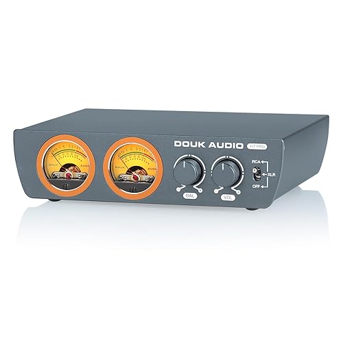 Douk Audio TPA3255 Balanced XLR Audio Power Amp, 2-CH 300W x 2 Hi-Fi ...
