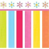 Amazon.com: Creative Converting 16 Count Beverage Napkins, Lazy Days ...