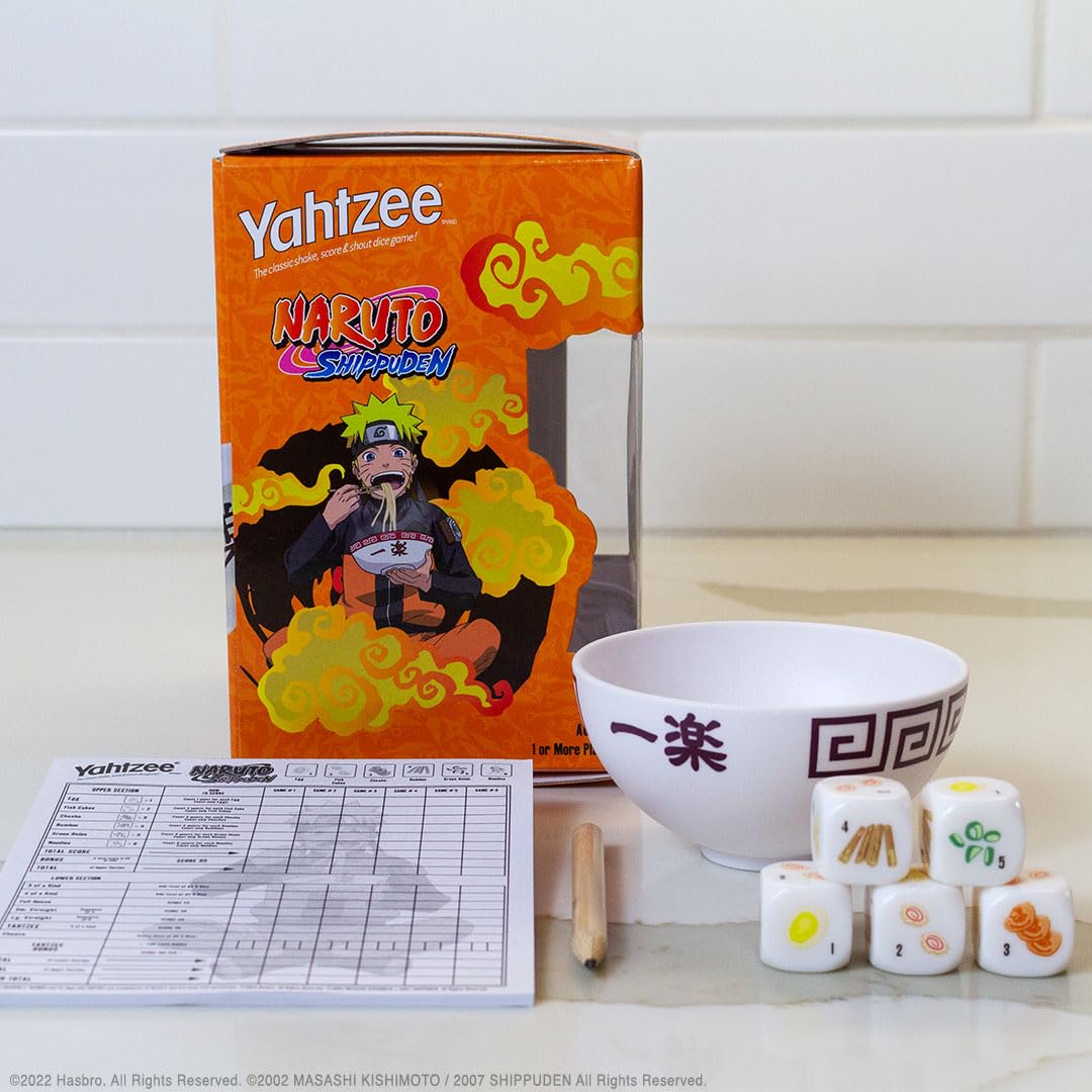 Mua USAOPOLY YAHTZEE: Naruto Shippuden | Collectible Ramen Bowl Dice ...